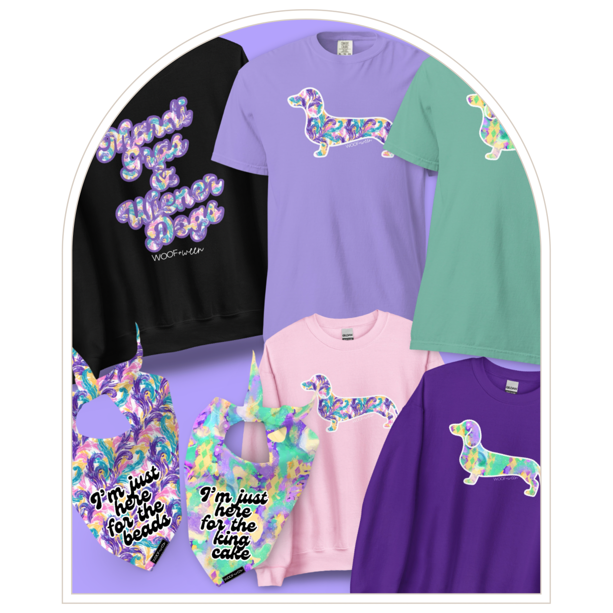 MARDI GRAS – WOOF + WEEN